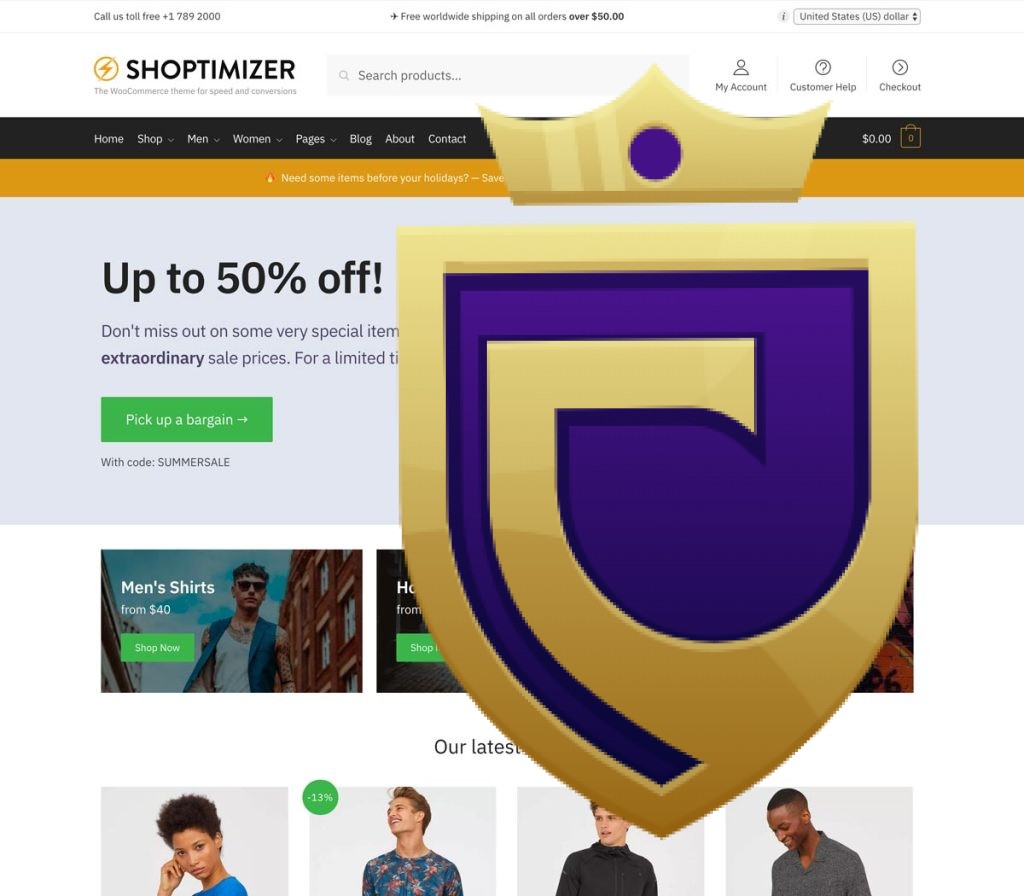 Shoptimizer Fastest WooCommerce Theme - Prime Access