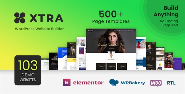 XTRA – Multipurpose WordPress Theme + RTL - Prime Access