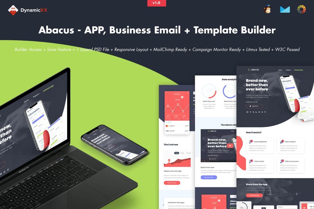 Abacus - APP, Business Email + Template Builder Abacus - APP, Business ...
