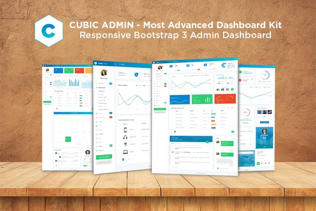 Admin Dashboard + UI Kit Framework Theme - Cubic Admin - Dashboard + UI ...