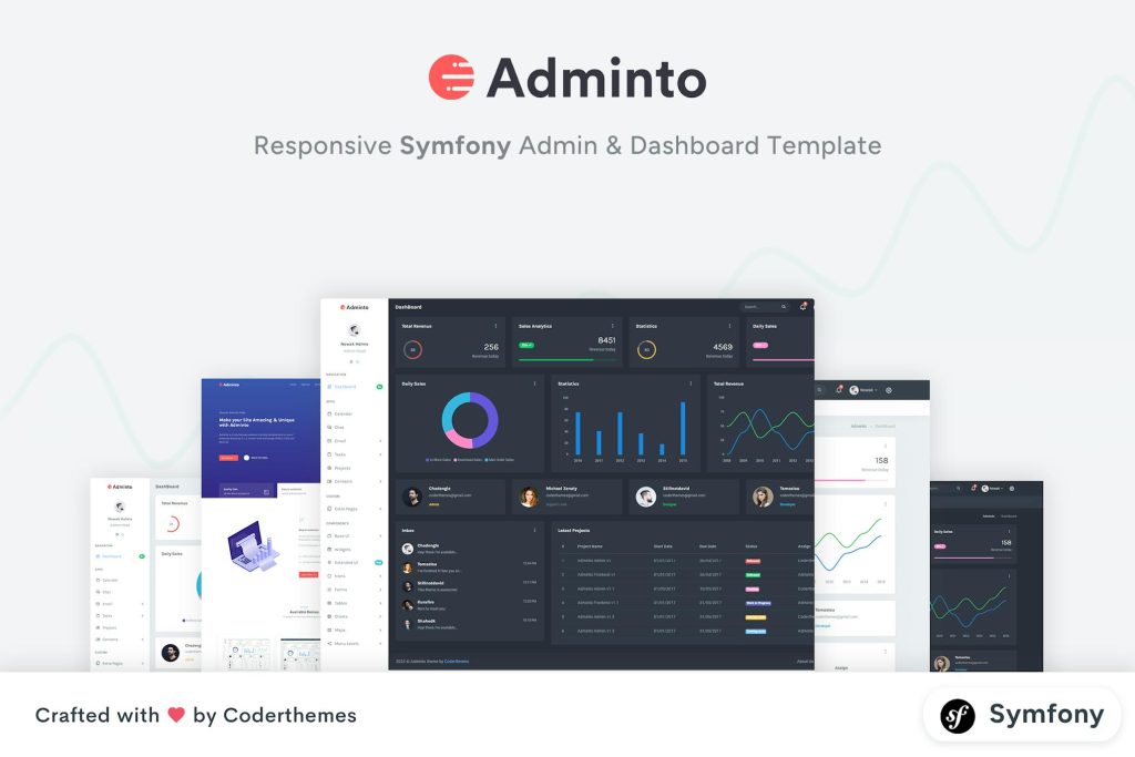 Adminto - Symfony Admin & Dashboard Template Adminto – Symfony Bootstrap Admin & Dashboard ...