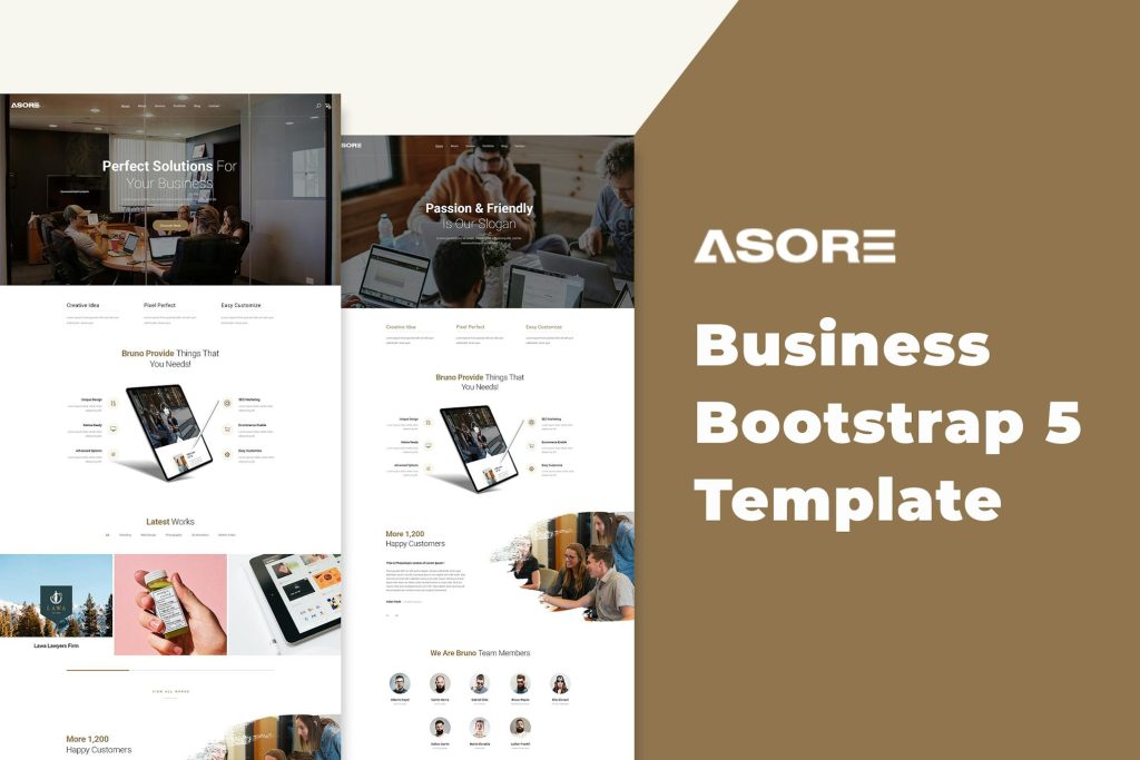 Asore - Business Bootstrap 5 Template Asore uses the latest ...