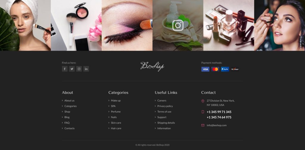 BeShop - Beauty eCommerce HTML Template - Prime Access