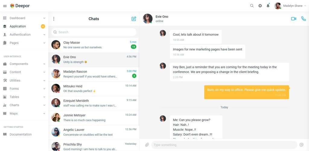 Deepor Responsive Bootstrap 4 Admin & Powerful UI Kit - Prime Access