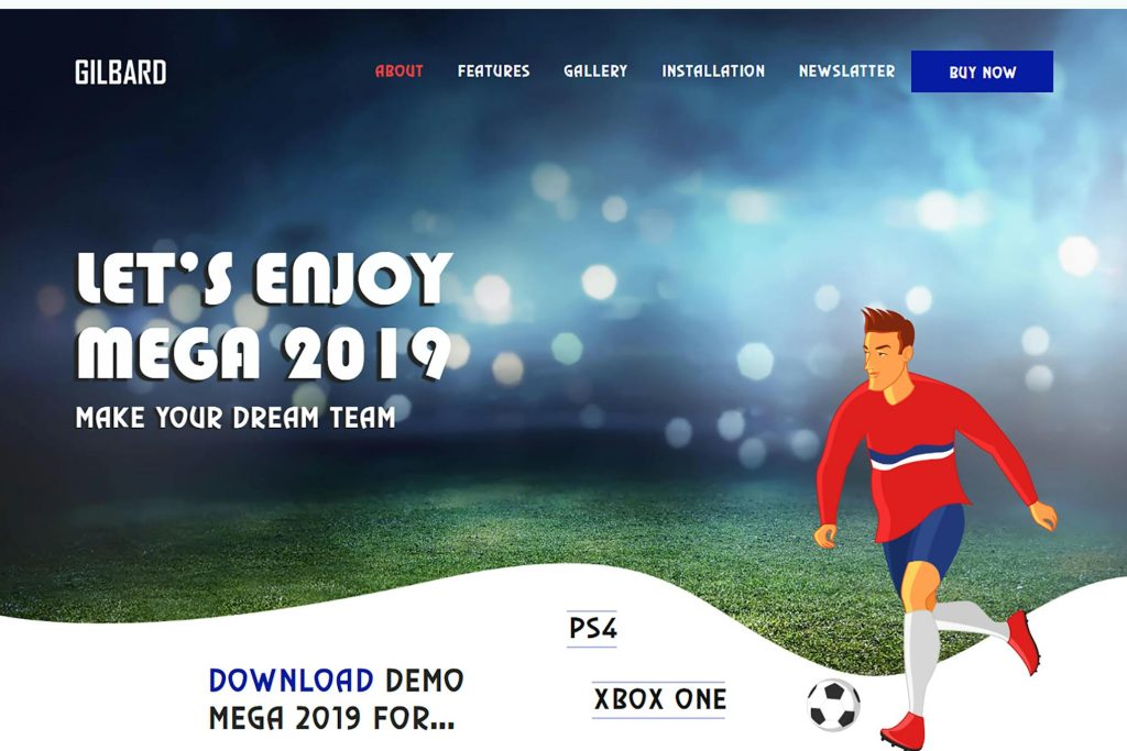 Gaming Website Template - Gilbard Gilbard Gaming Bootstrap 5 Template ...