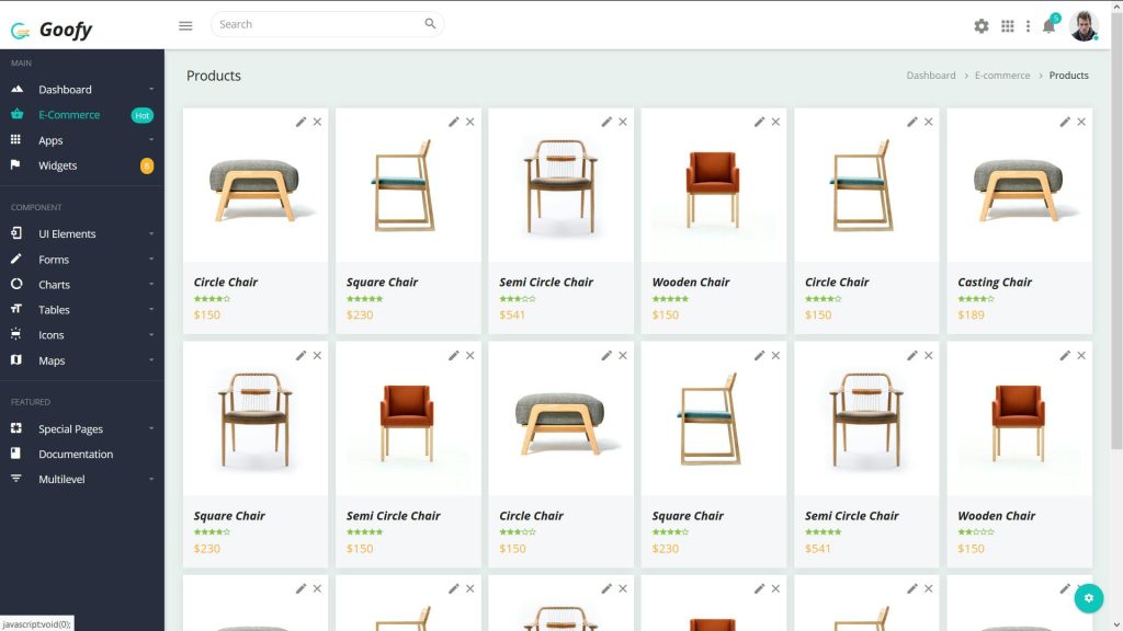 Goofy - Multipurpose Bootstrap Admin Dashboard Multipurpose Bootstrap Admin Dashboard Template ...