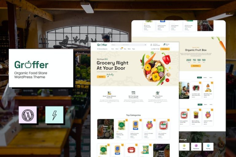 Groffer - Organic Food Store Theme - Prime Access