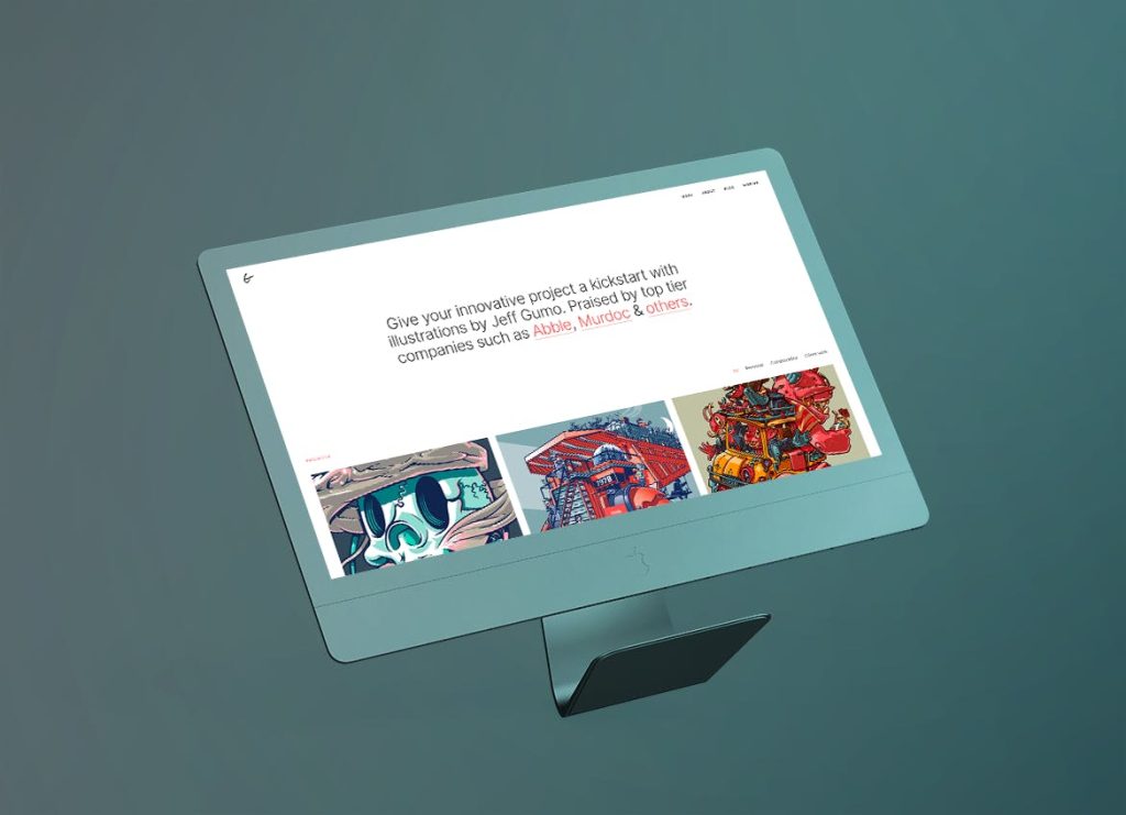 Gumo | Easy & Creative Portfolio Template The Super Simple Portfolio ...