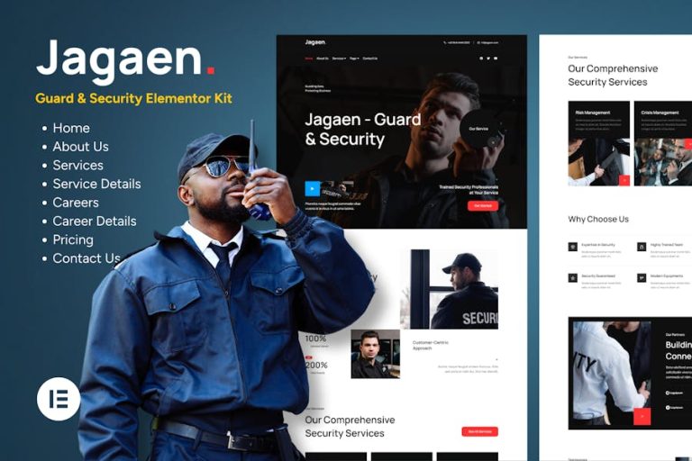 Jagaen - Guard & Security Service Template Kits - Prime Access