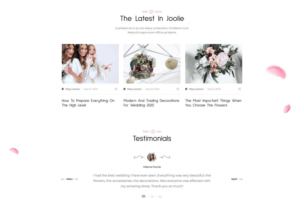 Joolie - Wedding Store HTML Template - Prime Access
