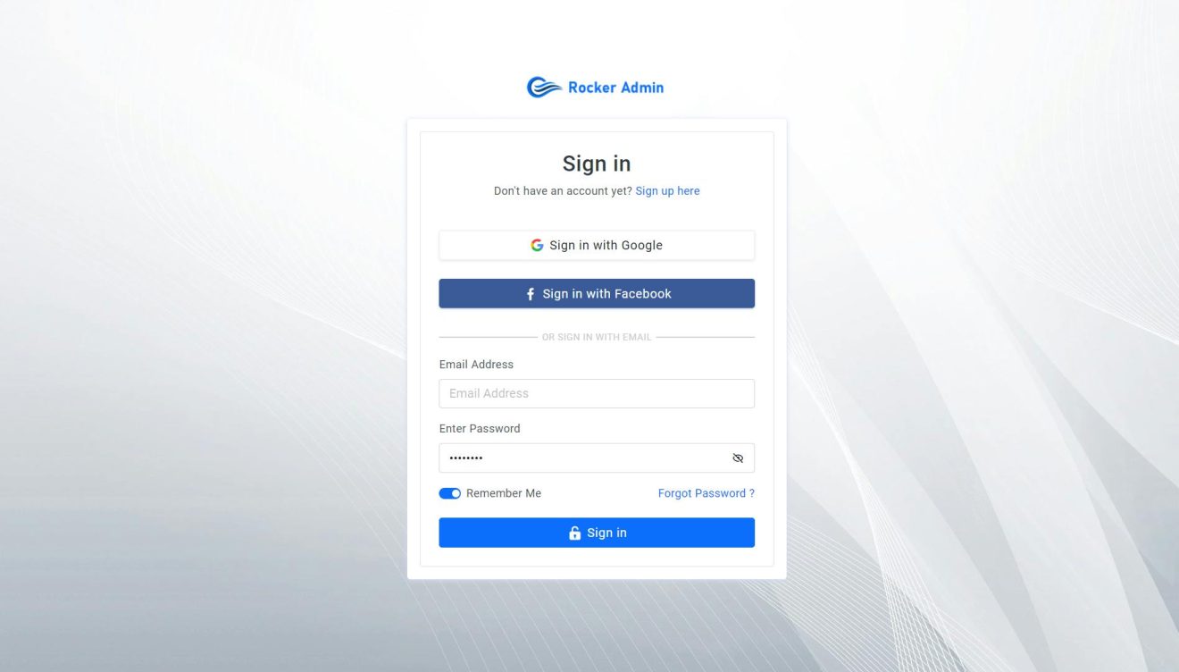 Rocker - Bootstrap 5 Admin Dashboard Template - Prime Access
