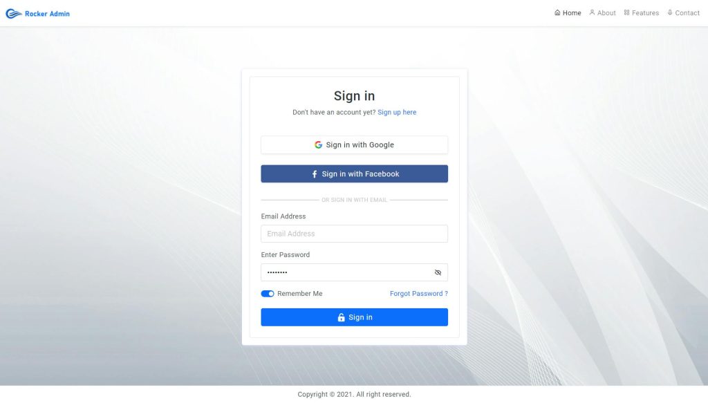 Rocker - Bootstrap 5 Admin Dashboard Template - Prime Access