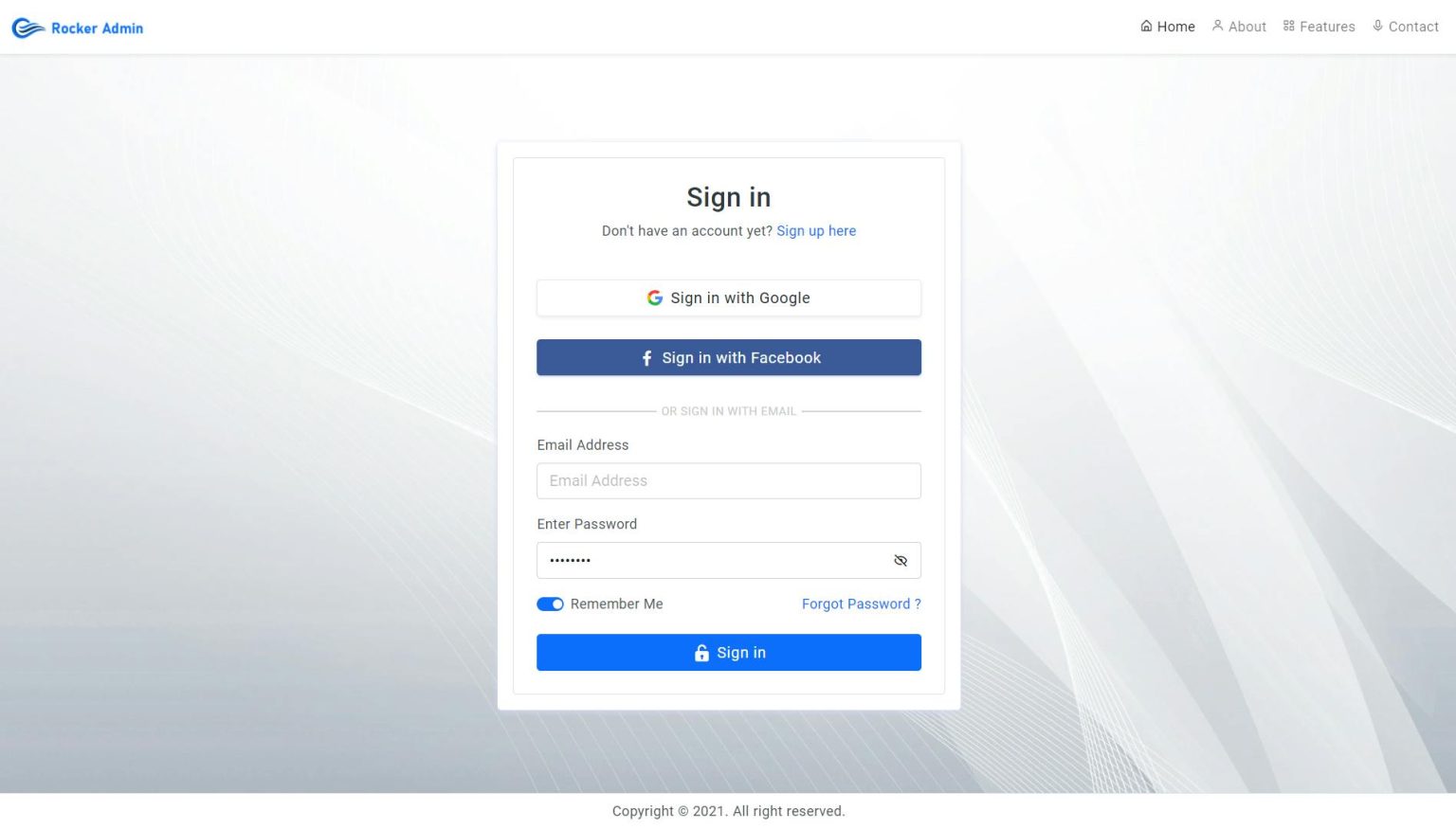 Rocker - Bootstrap 5 Admin Dashboard Template - Prime Access