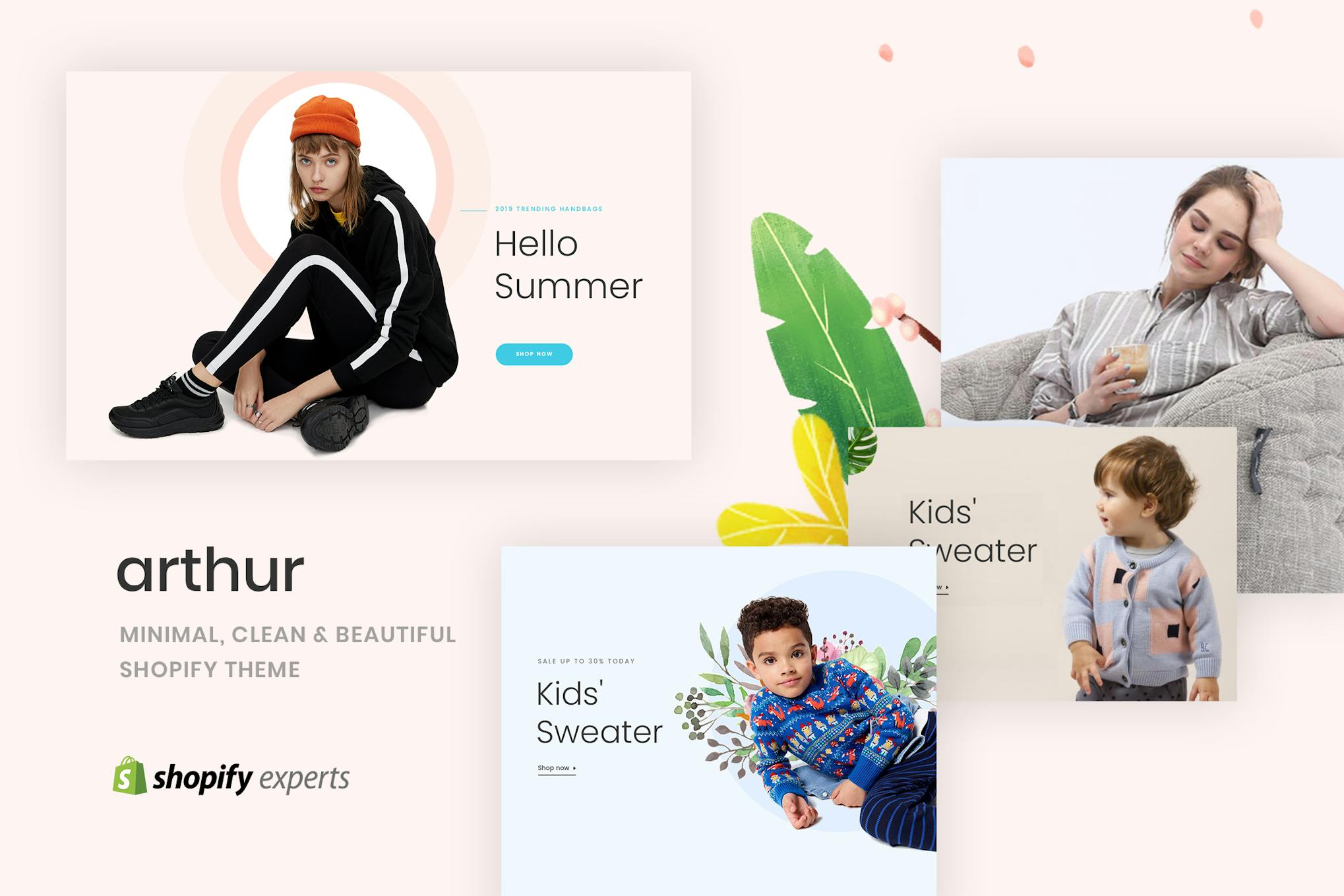 Arthur | Minimal, Clean & Beautiful Shopify Theme Minimal, Clean ...