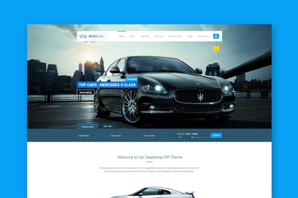 Automan - Advanced Car Dealer HTML Template Advanced Car Dealer HTML ...