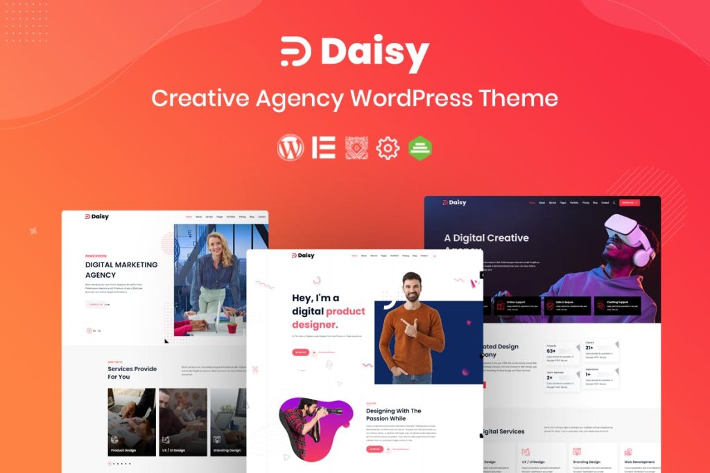 Daisy - Creative Agency WordPress Theme Creative Agency WordPress Theme - Prime Access