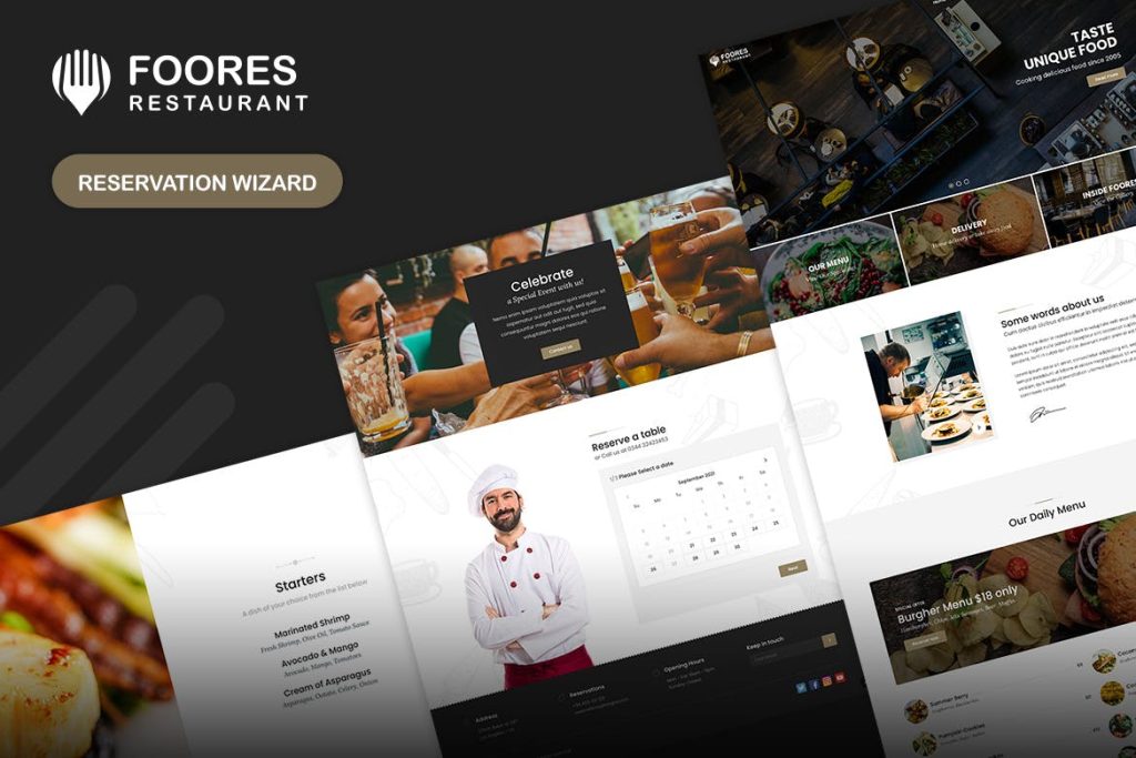 Foores - Restaurant Site Template - Prime Access