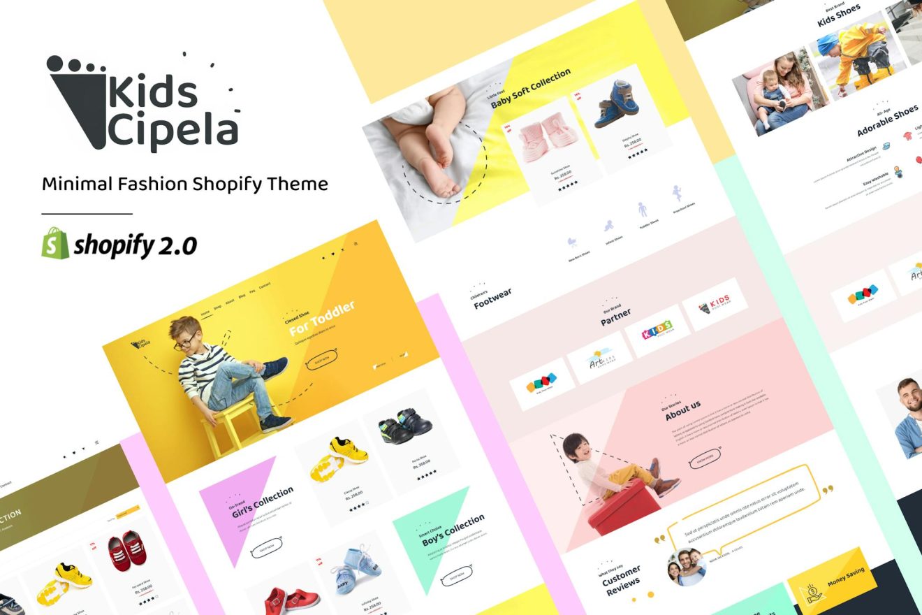 Kids Cipela - Kids Shoe Store Theme Children, Kids Shop Responisve ...