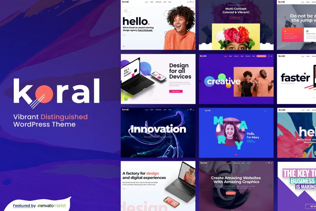 Koral Multi-Concept WordPress Theme - Prime Access