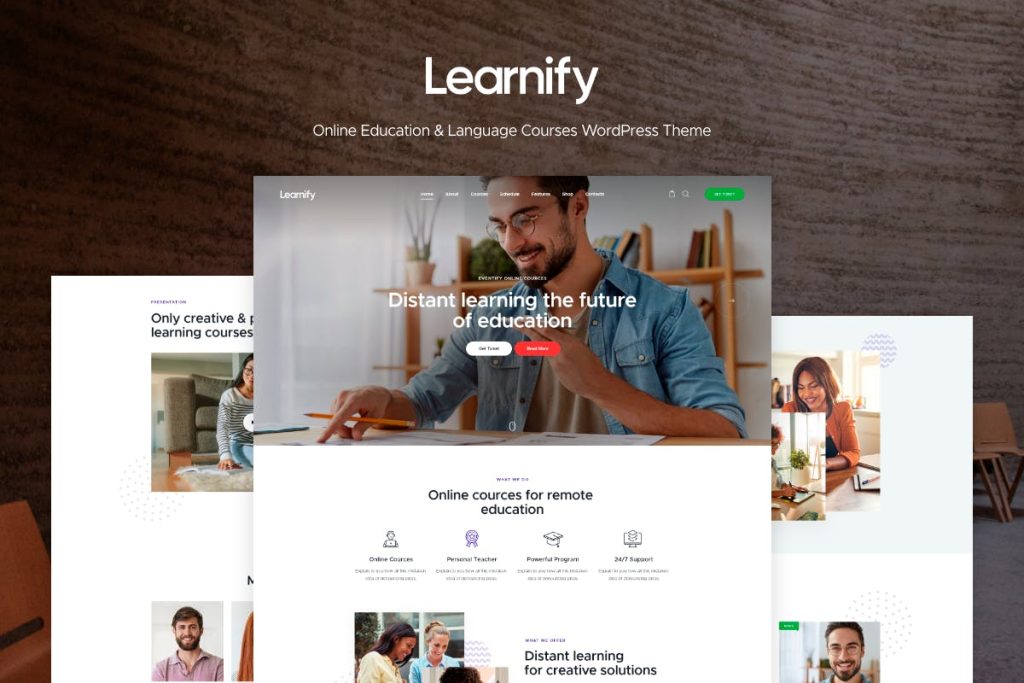 Learnify Online Education Courses WordPress Theme - Prime Access