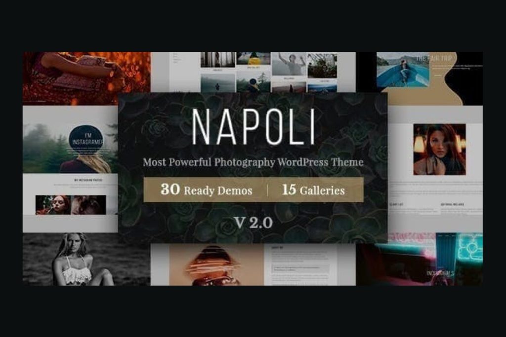 Napoli Photography WordPress - Prime Access