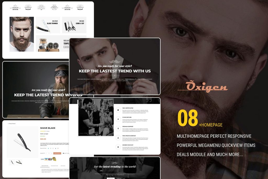 ST Oxygen - Shopify Theme Shopify Theme Sections, Multiple layout header, footer, content ...