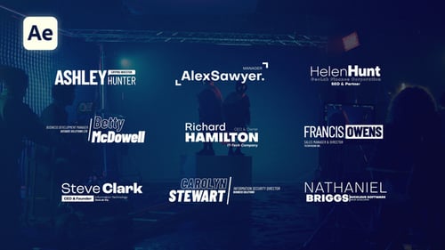 Lower Thirds After Effect Template - Prime Access