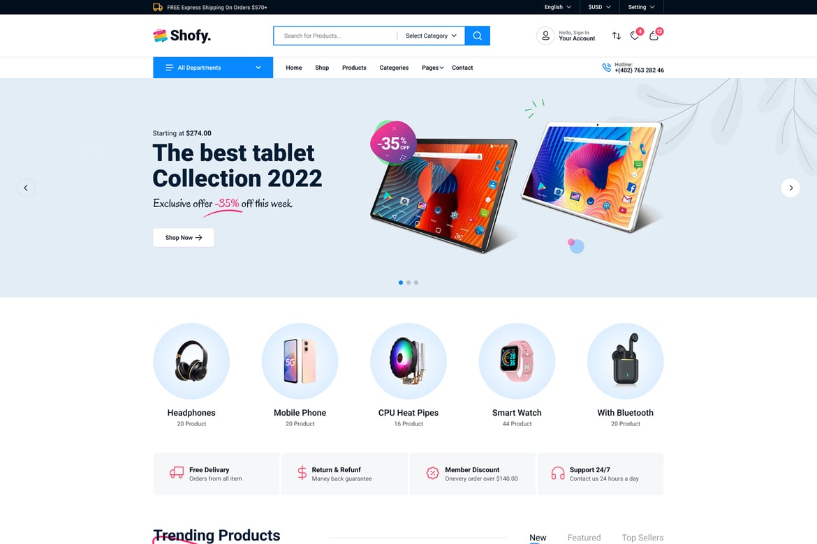 Shofy - Multipurpose Shopify Theme - Prime Access