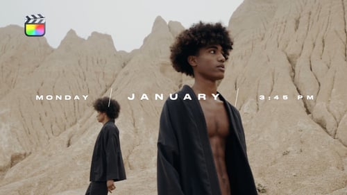 Stylish Titles Apple Motion Template - Prime Access